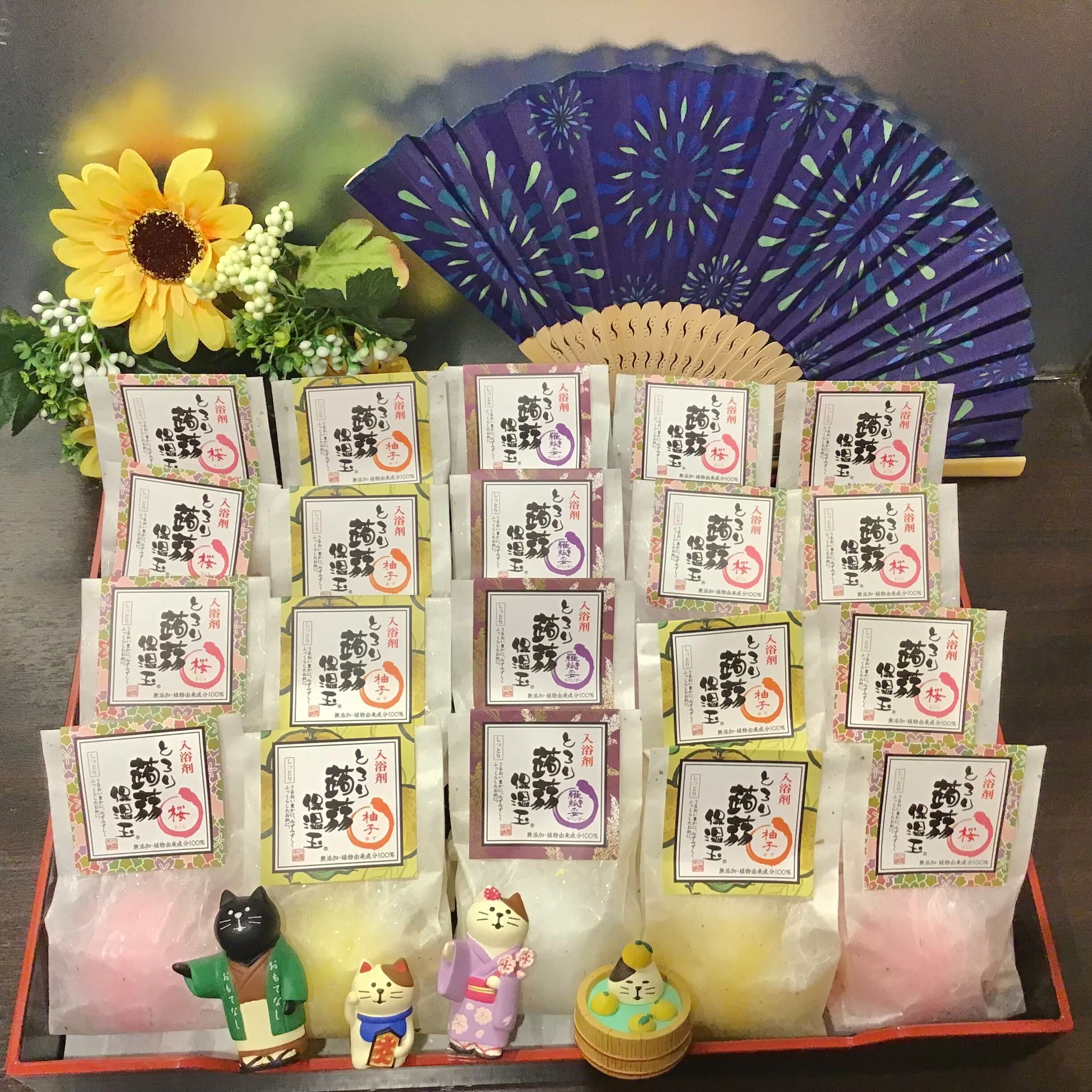 夏の入浴には「とろり蒟蒻保湿玉・柚子」をぜひ使ってみてください! 蒟蒻しゃぼん 公式オンラインショップ